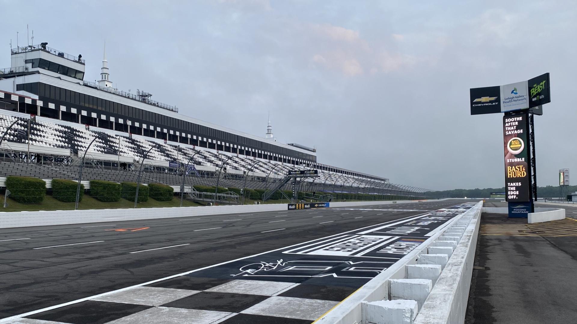 NASCAR race weekend roars back to the Poconos