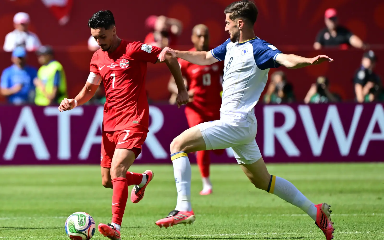 Canada draw with Bosnia-Herzegovina to earn first ever World Cup point