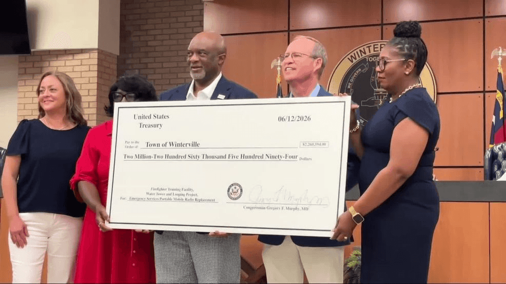 Winterville gets $2.2M for water main upgrades, storage system and ...
