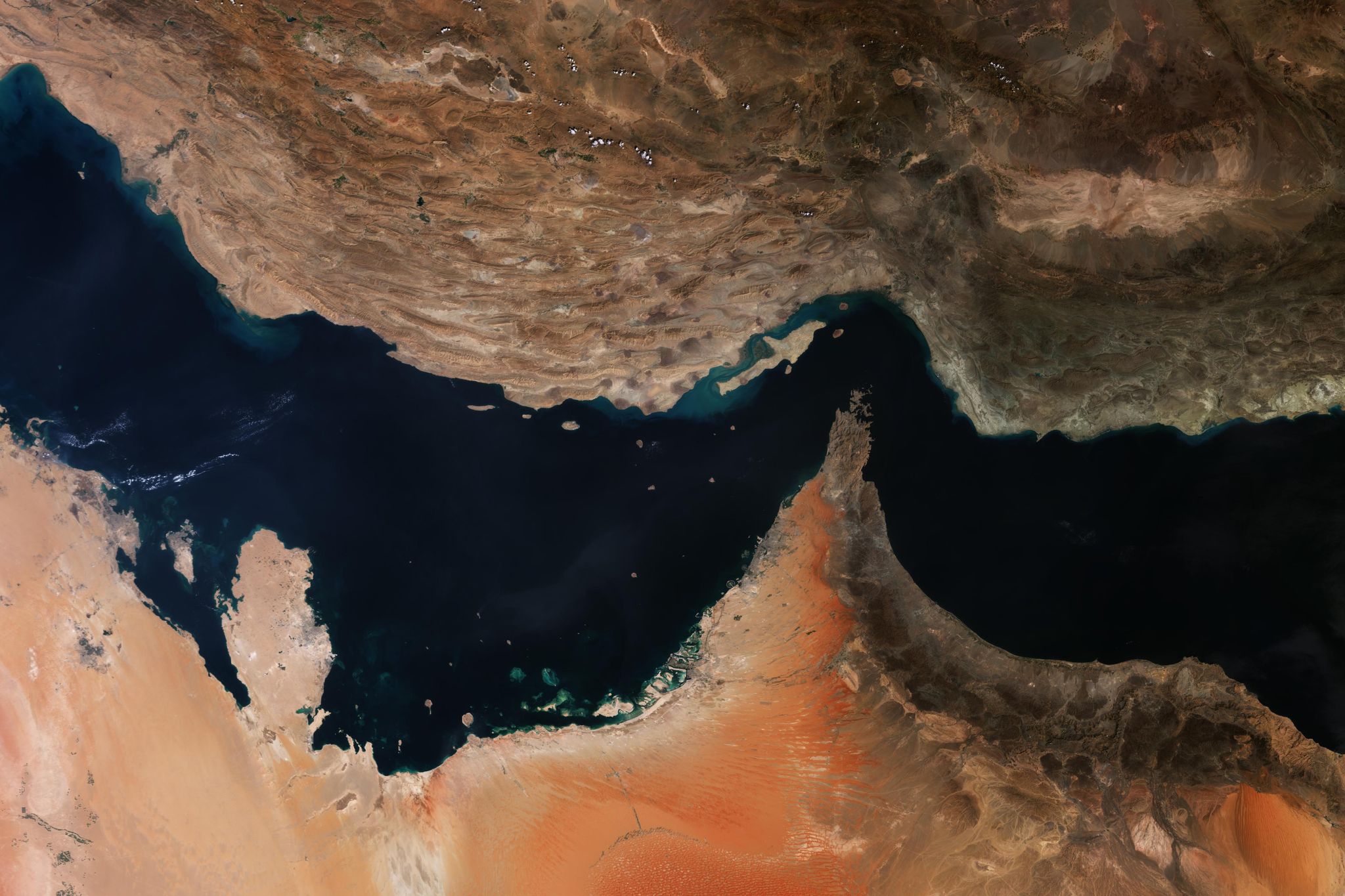 US military says it shot down of Iranian drones in Strait of Hormuz