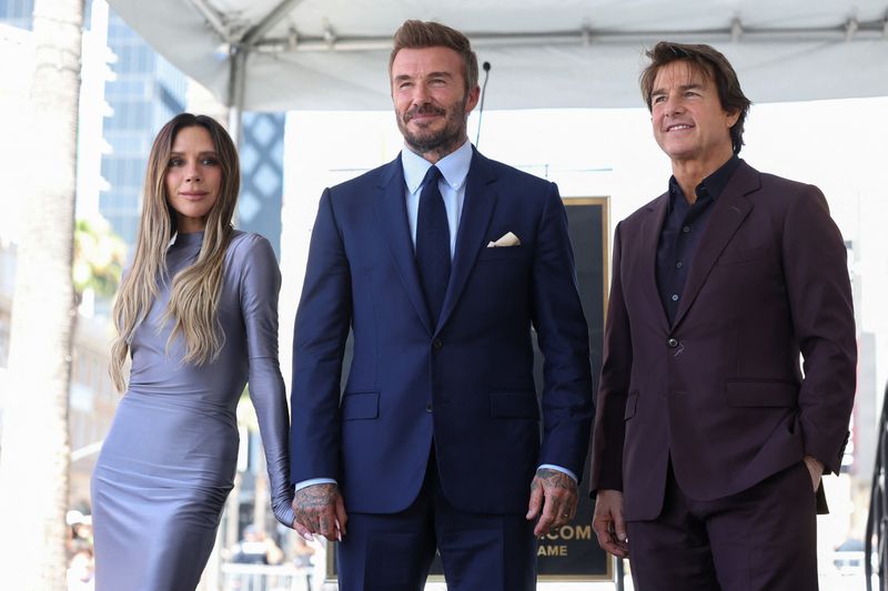 David Beckham honored with Walk of Fame star as LA hosts World Cup games