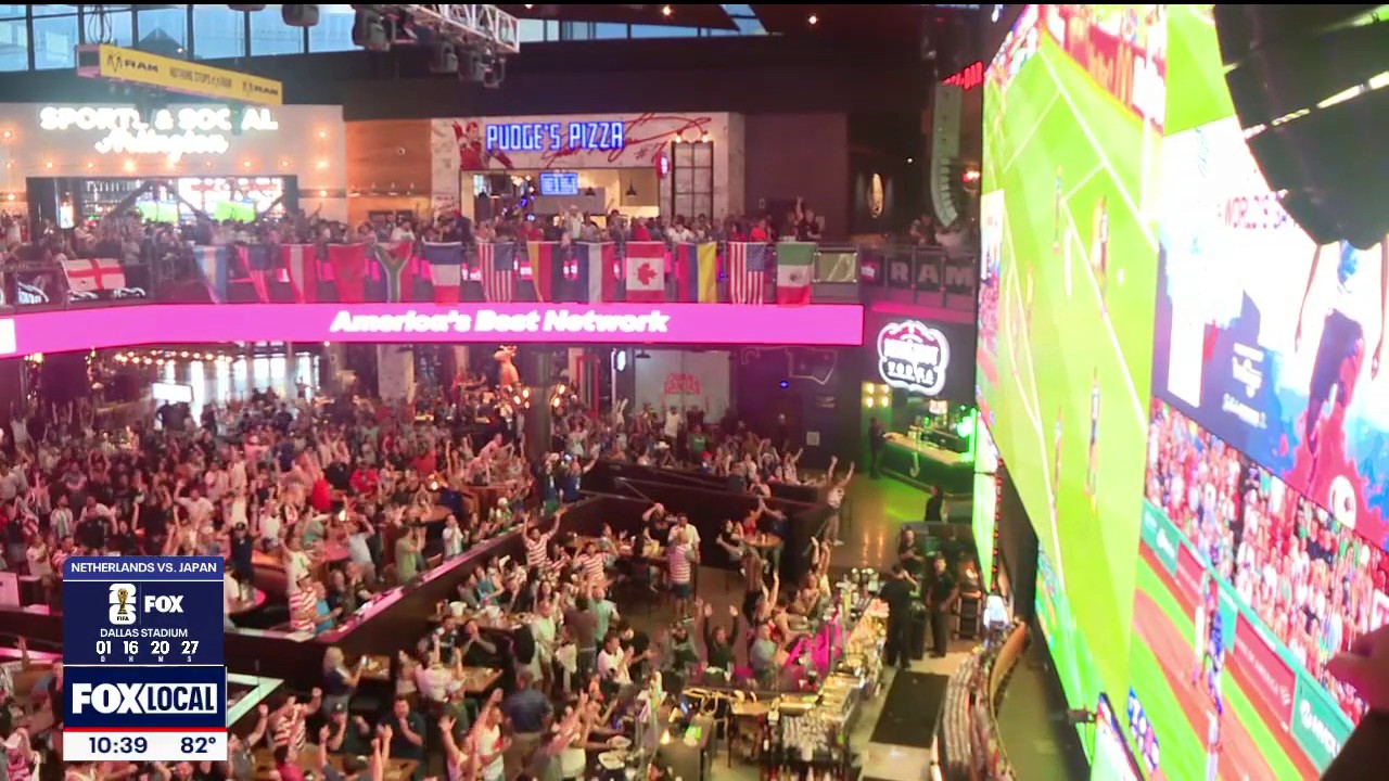 Fans pack Texas Live in Arlington for Team USA