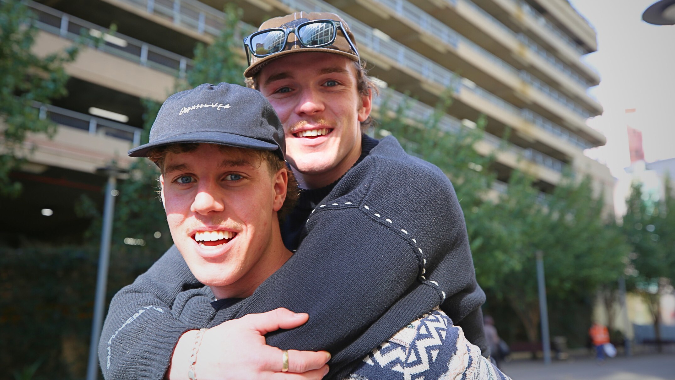 Two mates, one chair: How Fletcher and Lachie create their own kind of ...