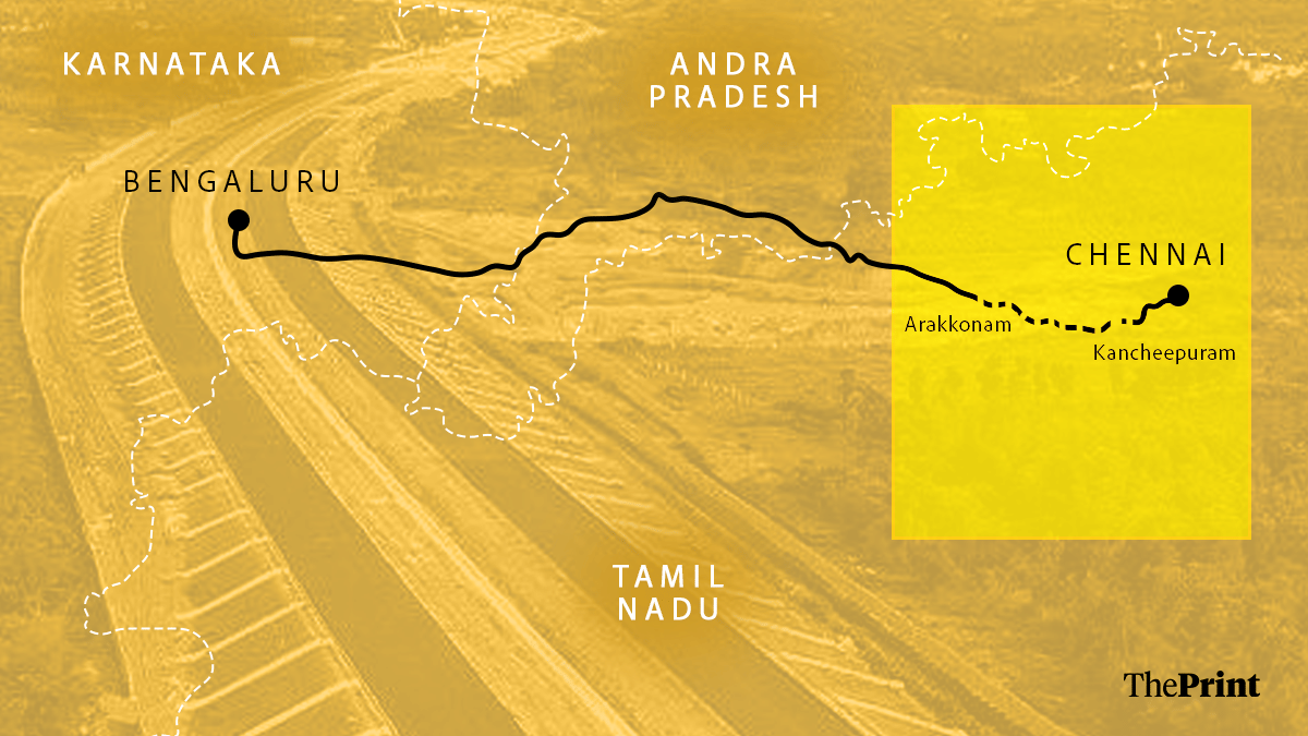 Bengaluru-Chennai e-way, meant to cut travel time to 3 hrs, set to miss ...