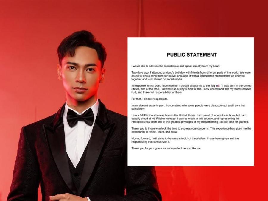 Jether Palomo releases statement regarding his online controversy