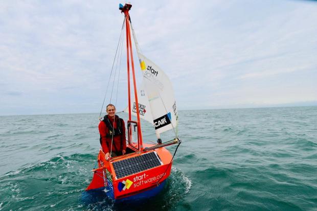Lancashire sailor rescued two days into Atlantic crossing in 'world's ...