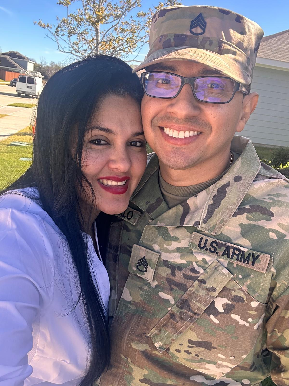 "It rips my heart apart": US military veteran calls on ICE to release wife