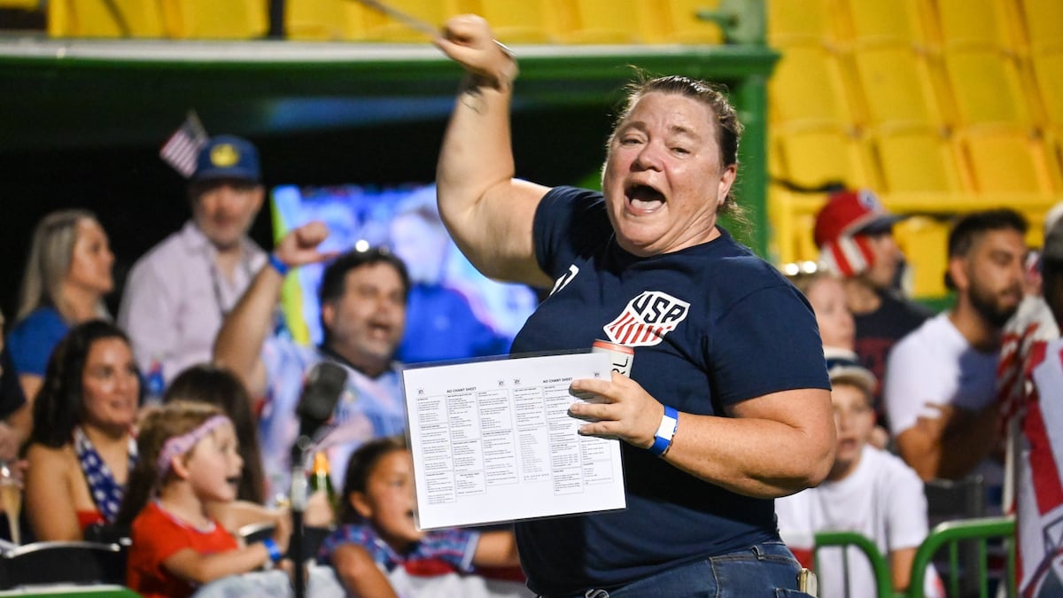 Scenes from US-Paraguay World Cup watch party in St. Petersburg