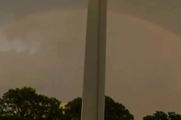 Double rainbow appears outside Kennedy Center just as Trump loses fight ...