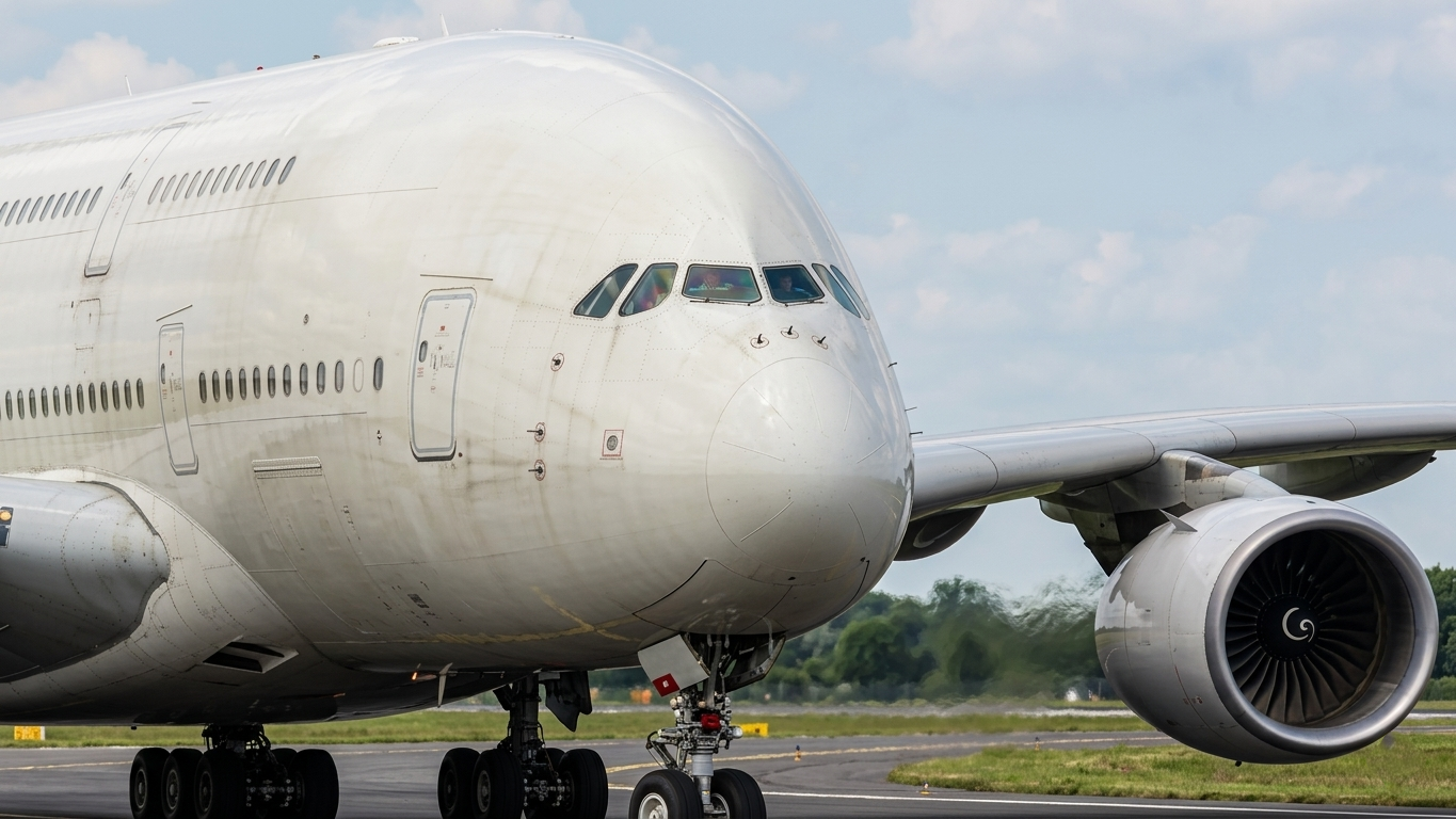 このエアバスA380の低空進入を見れば驚く - 「大きすぎて飛べるはずがない」