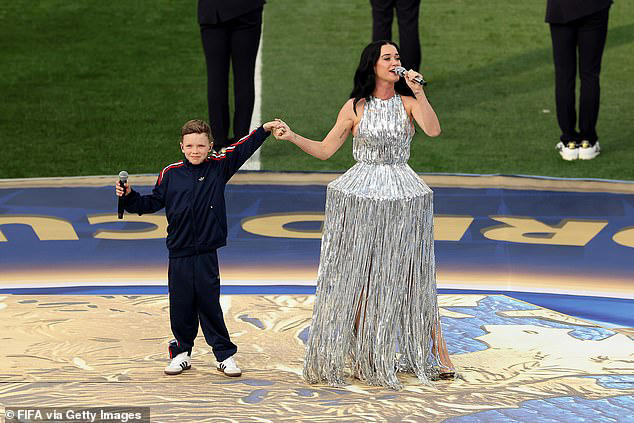 Katy Perry's surprising World Cup performance is slammed as a 'trainwreck'