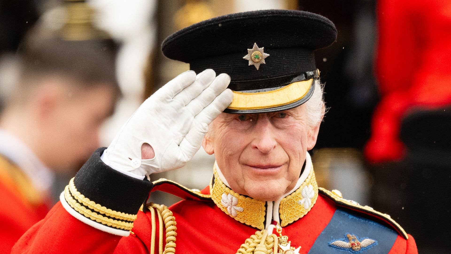 Why does King Charles wear 11 medals during Trooping the Colour?