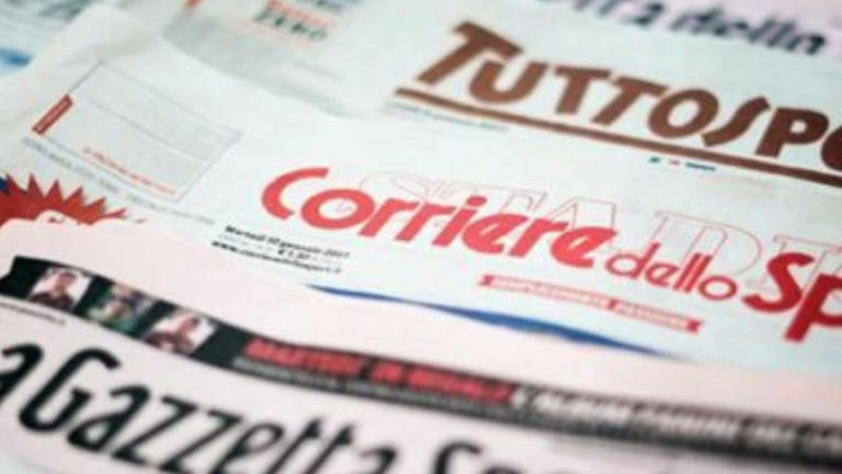 Le prime pagine dei quotidiani sportivi – 20 giugno 2026