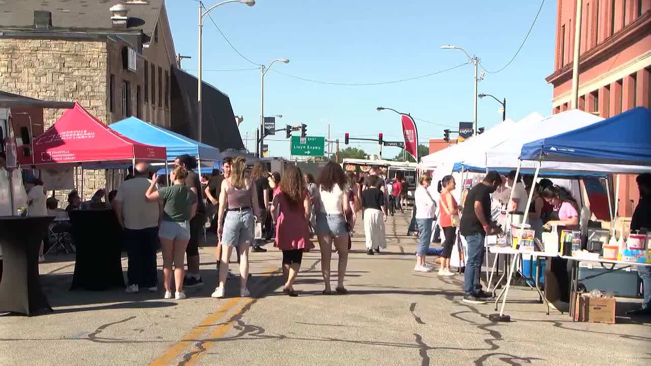 Downtown Evansville Improvement District hosts international market