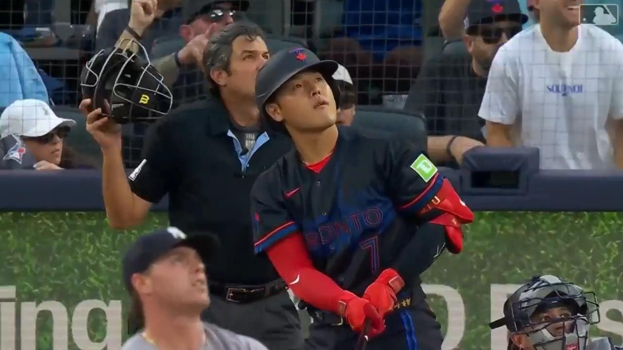 Moment: Okamoto hit two-run homer into upper deck of Rogers Centre ...