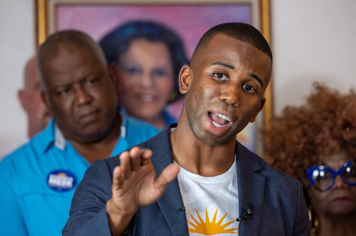 Kendrick Meek Jr. says he's ready to build his own legacy with ...