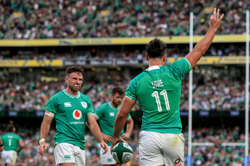 What actually happened that led to James Lowe's exit from Irish rugby?