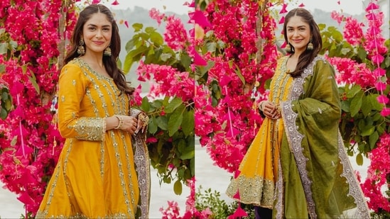 Mrunal Thakur’s desi colour blocking is perfect for your next festive ...