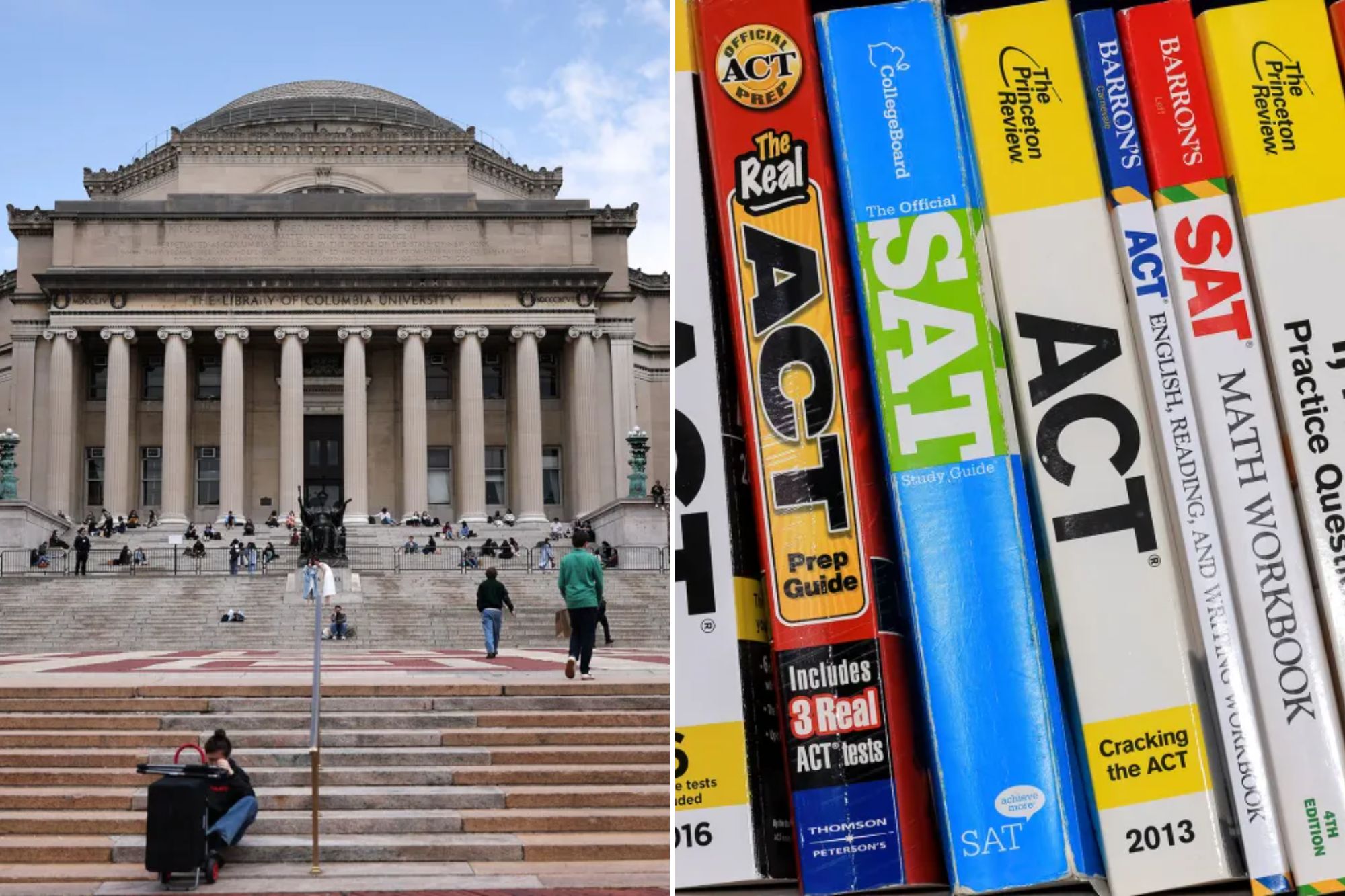 Columbia University back to requiring applicants submit SAT or ACT ...