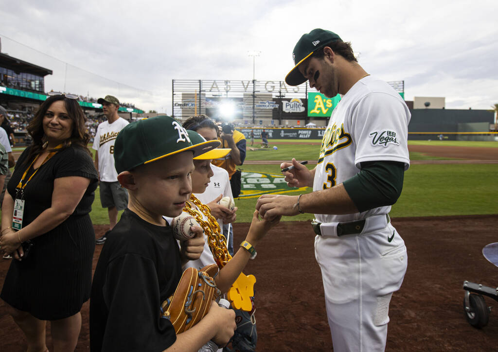 Gordon: Athletics flex homegrown talent at Las Vegas Ballpark