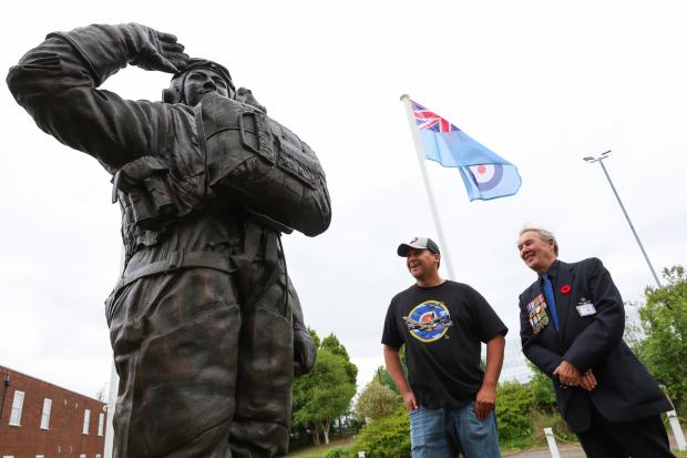 King honours aviation historian who leads annual ceremony today at ...