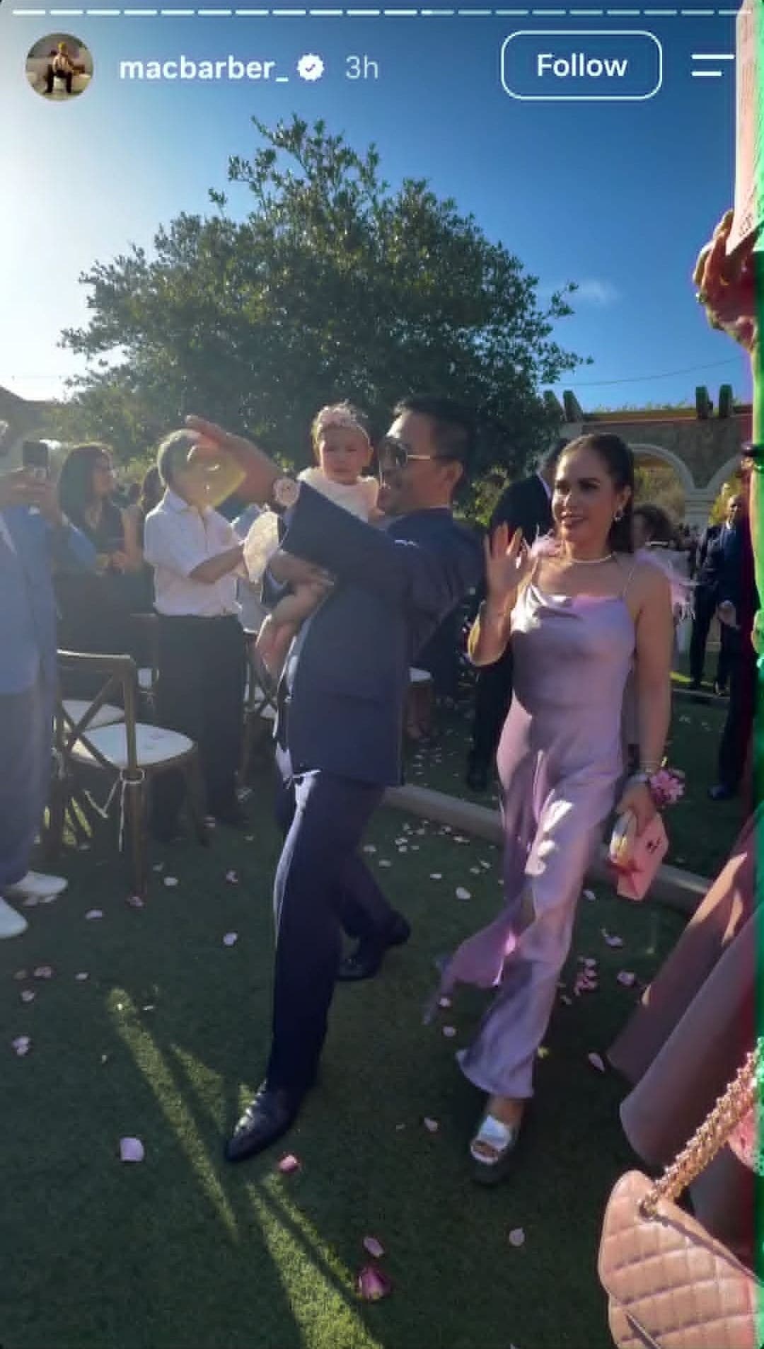 Jimuel Pacquiao and Carolina Pimentel are now married