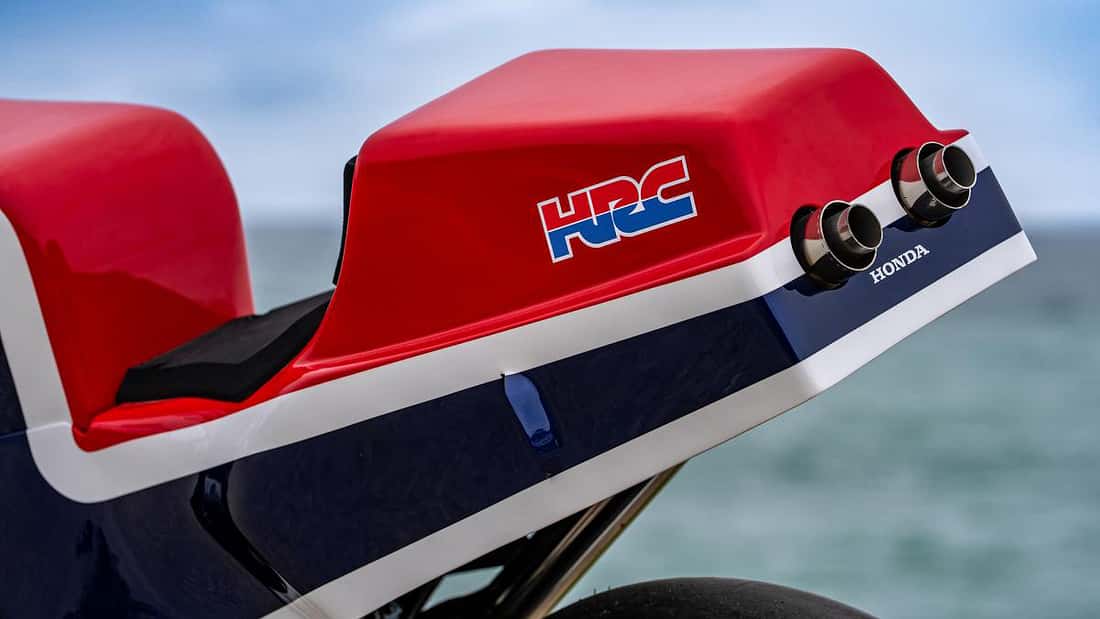 Honda CB 750 Hornet als Retro-Racer: Honda CB 750 R Last Lap mit ...