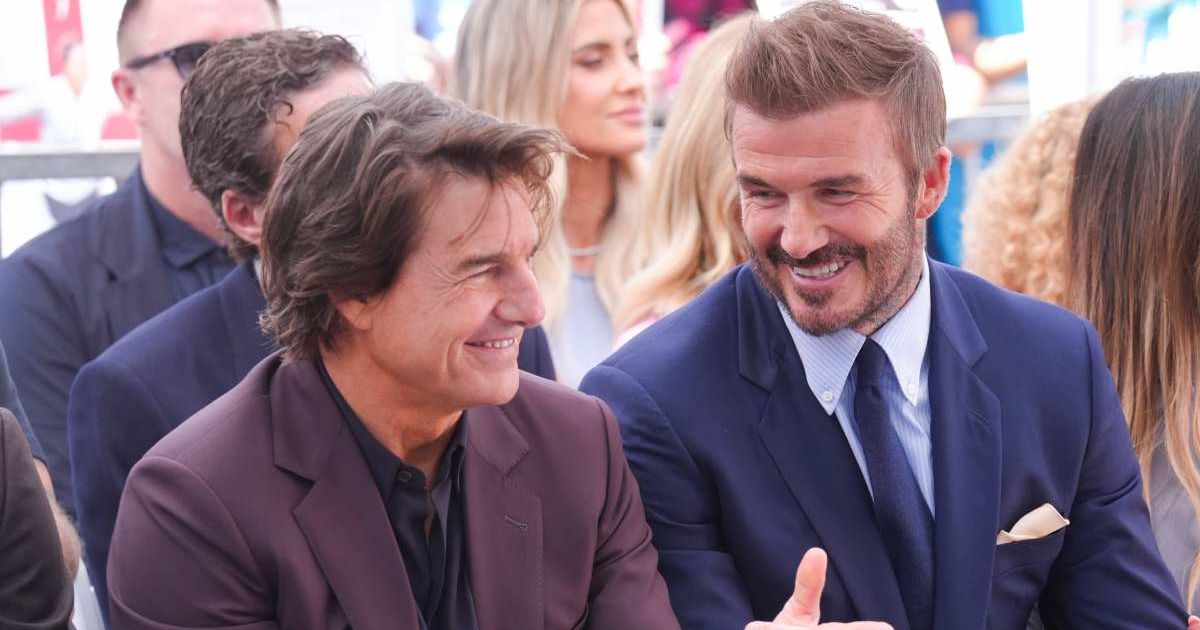 Tom Cruise celebrates David Beckham’s big moment at Walk of Fame ...