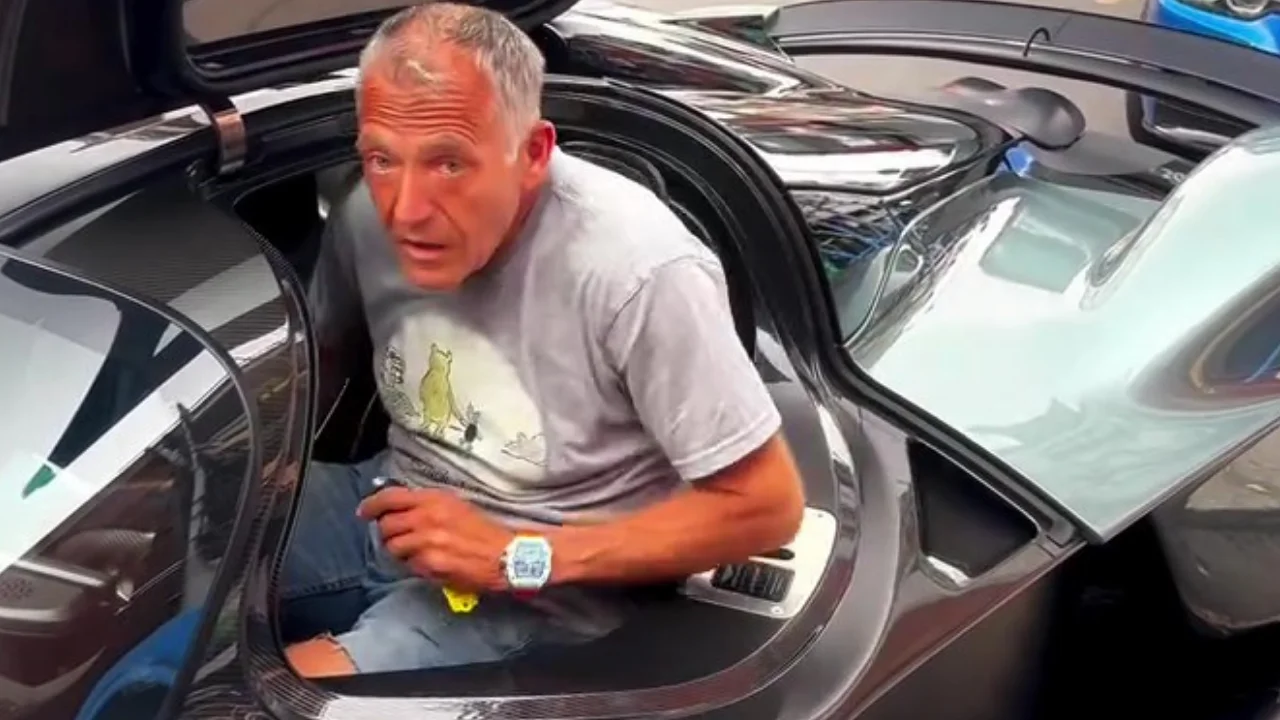 Man casually drives his $3M Aston Martin Valkyrie to do his grocery ...
