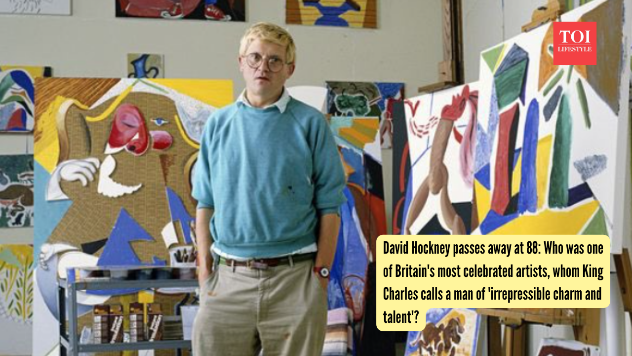 David Hockney, one of Britain’s most celebrated artists, whom King ...