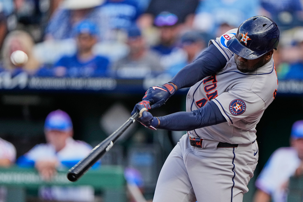 Astros slugger Yordan Alvarez becomes 1st MLB player to hit grand slam ...