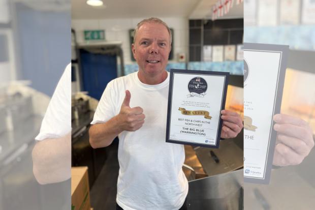 Warrington fish shop named among North West’s best chippies