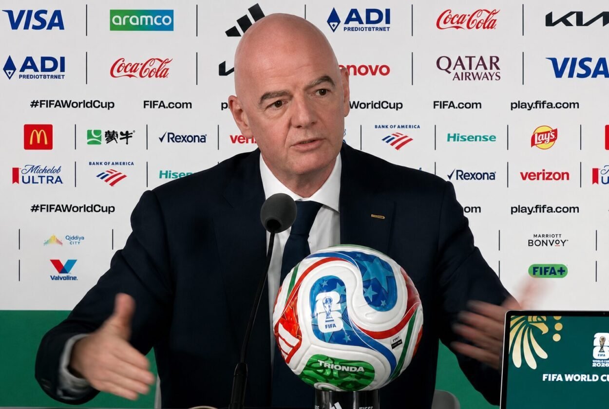 A 228-team World Cup? Infantino’s joke takes a swipe at Italy
