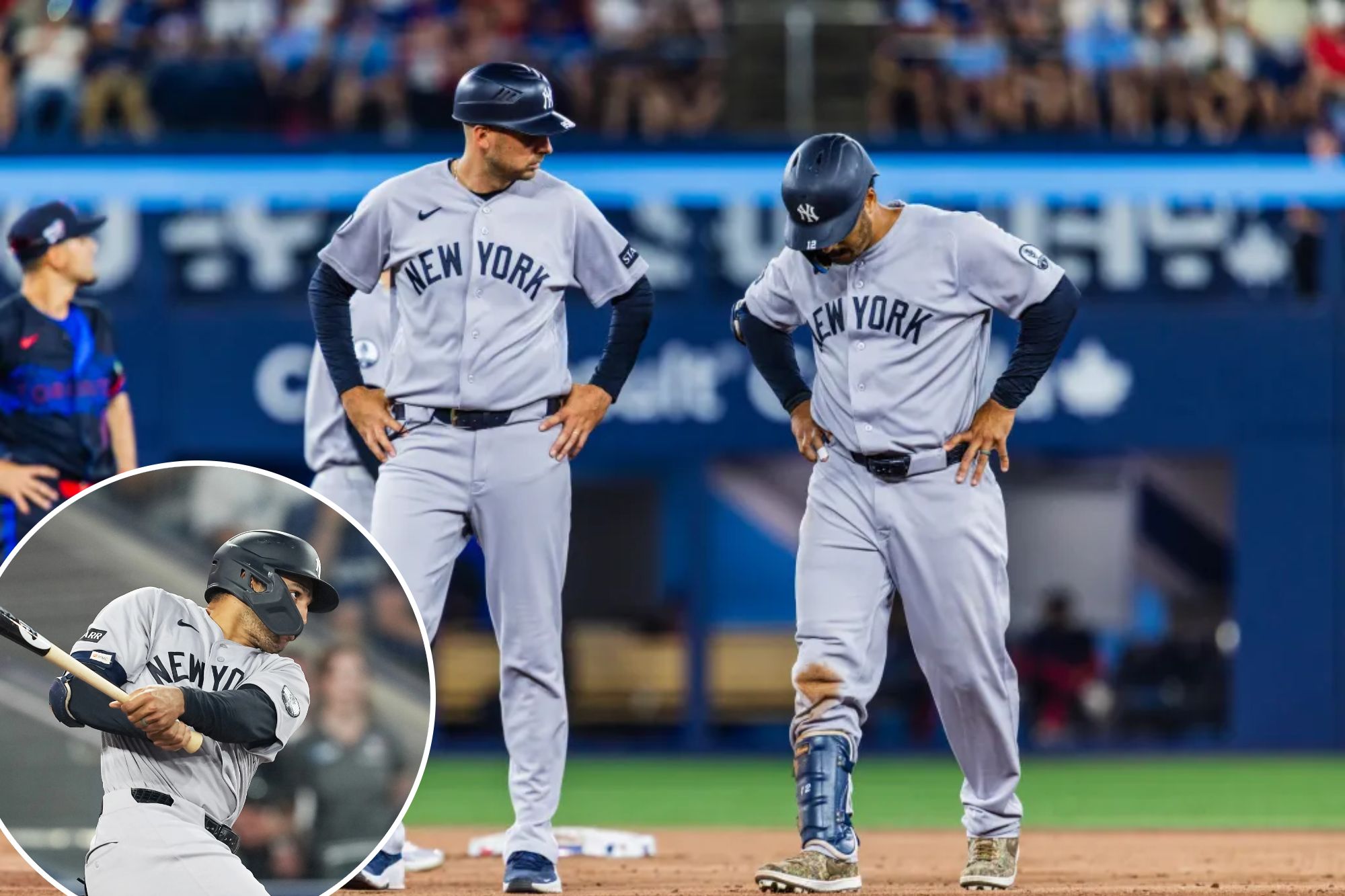 Resurgent Trent Grisham exits early in Yankees injury worry