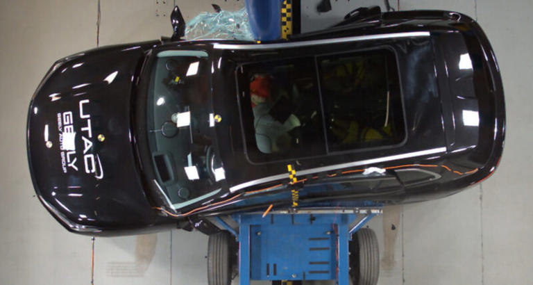 Crash test, sécurité : Geely au dessus du lot