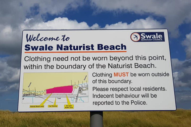 Remote Kent beach is quieter in summer but there’s a catch