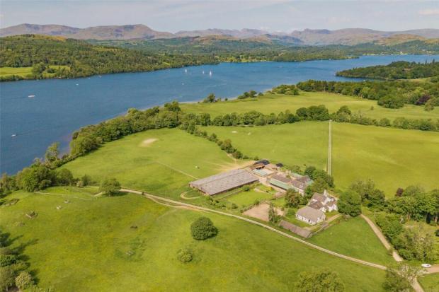 Lake Windermere estate with 900m shoreline hits market for £5.5m