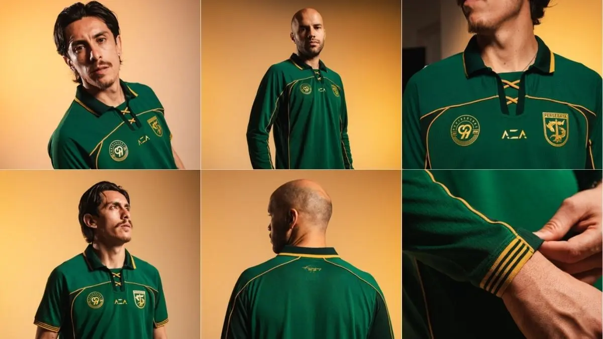 99 alasan mencintai Persebaya Surabaya, filosofi jersey anniversary ...