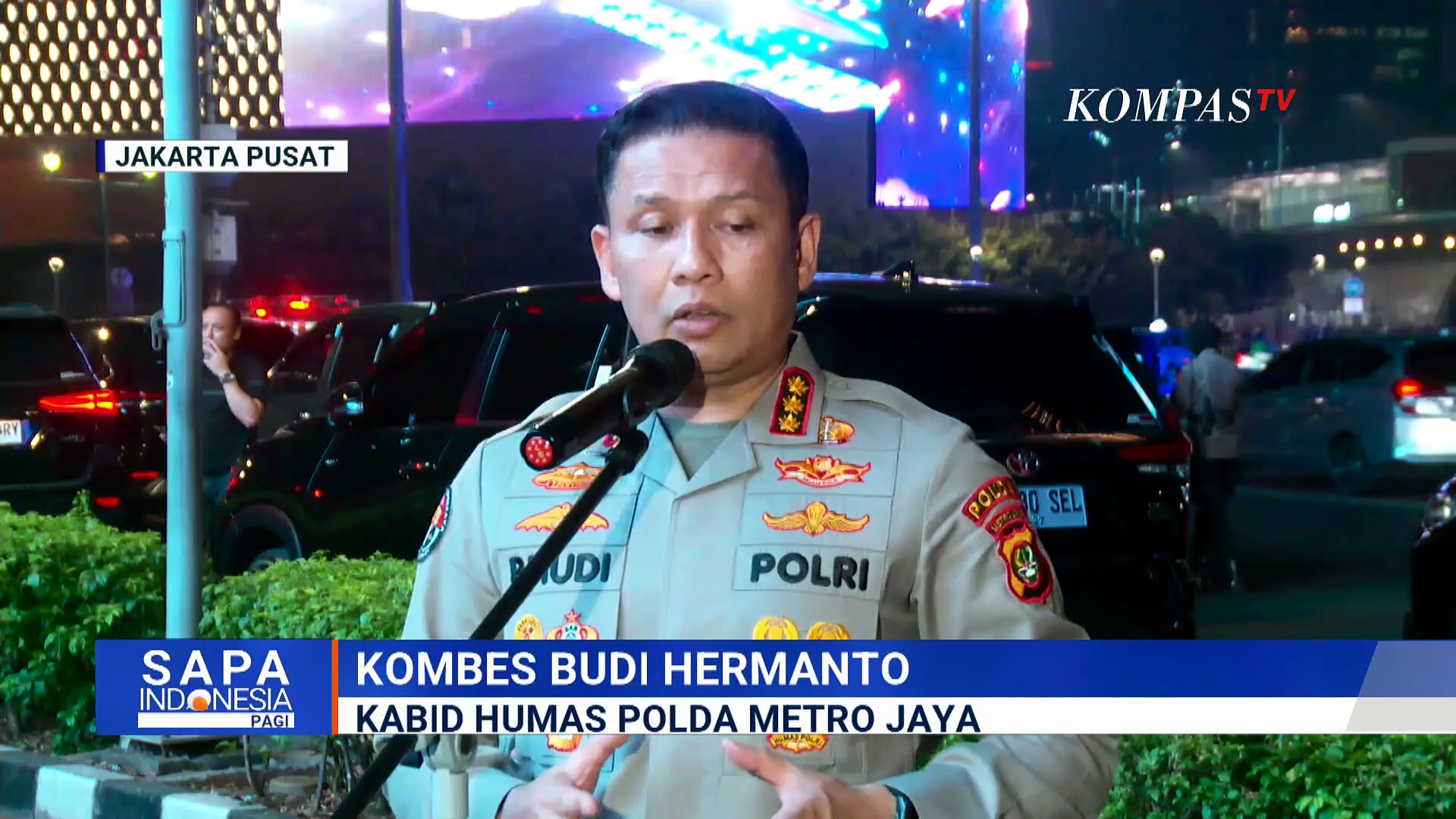 Keterangan polisi demo mahasiswa di Jalan MH Thamrin Jakarta berakhir ...
