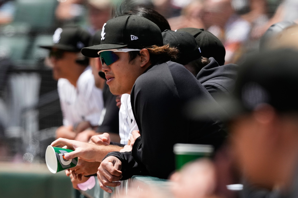 White Sox rookie Munetaka Murakami is coming along well in his recovery ...