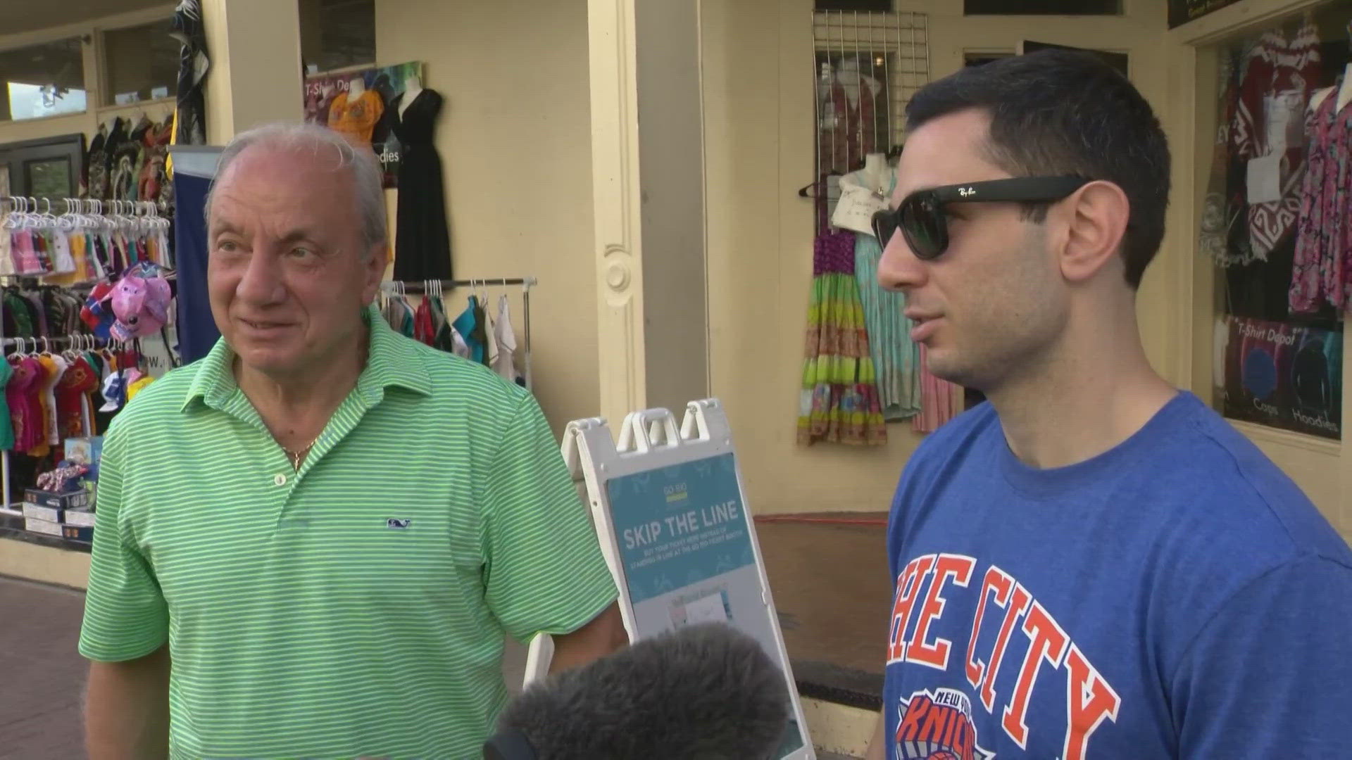 We checked on Spurs, Knicks fans in downtown San Antonio to see how ...