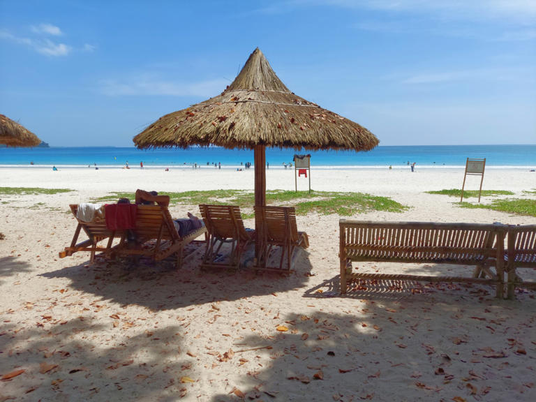 In India, this is one of the world’s cleanest beaches — the water is so ...