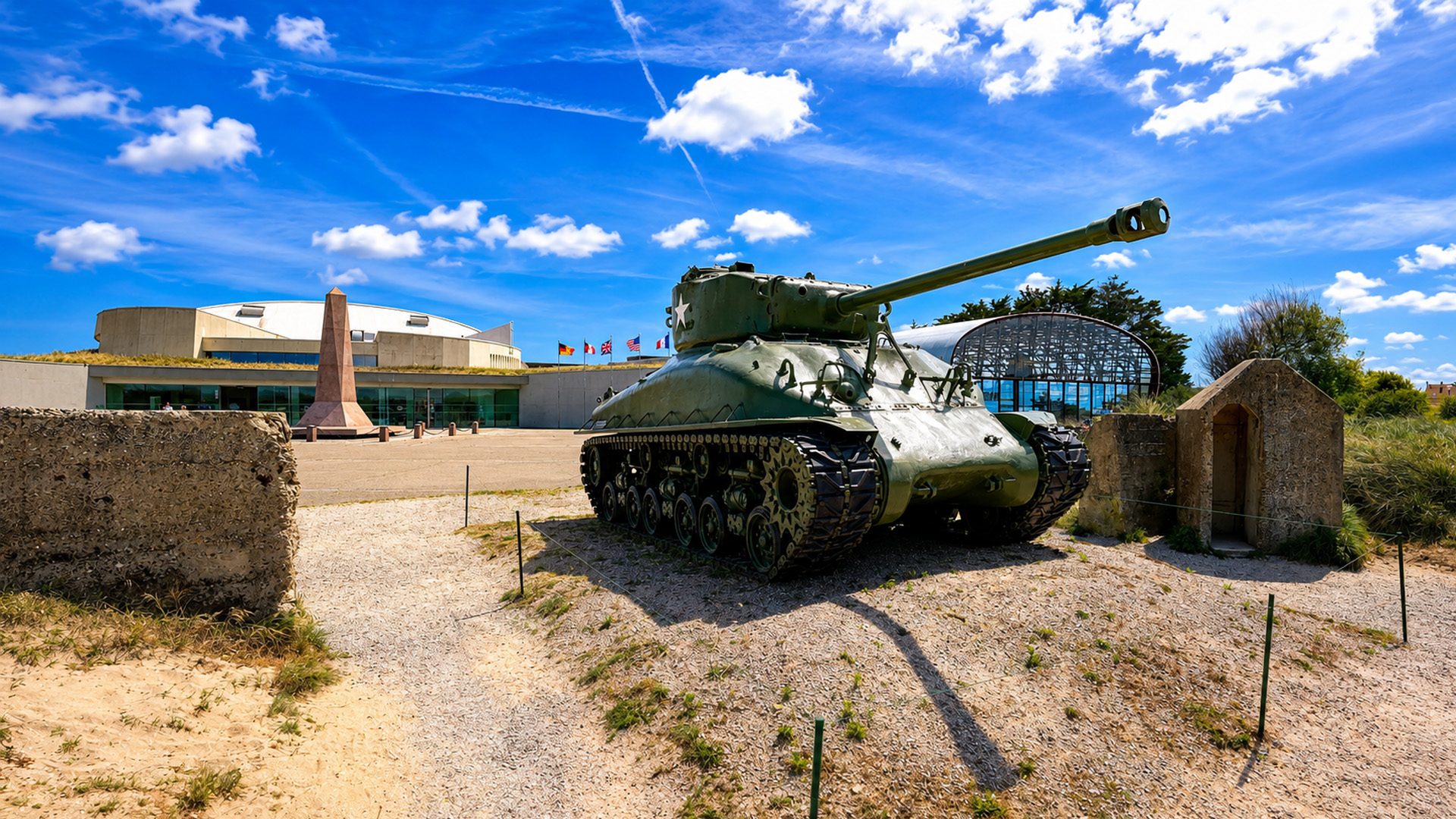 Utah Beach a D-nap szellemét idézi Normandiában (4K)