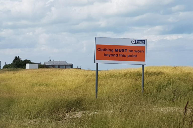 Remote Kent beach is quieter in summer but there’s a catch