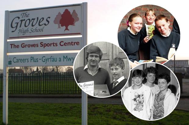Faces from the Groves as plans progress for former Wrexham school