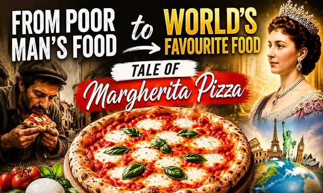 From poor man's food to world's favourite food: tale of Margherita pizza