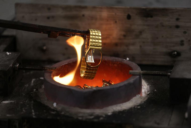 Gold fever sends some vintage luxury watches to the melting furnace
