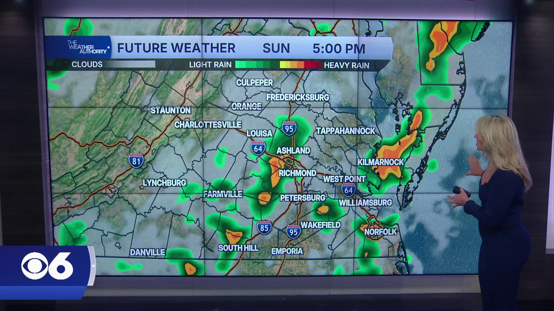 As storms exit, less humid air will move in making for a great weather ...