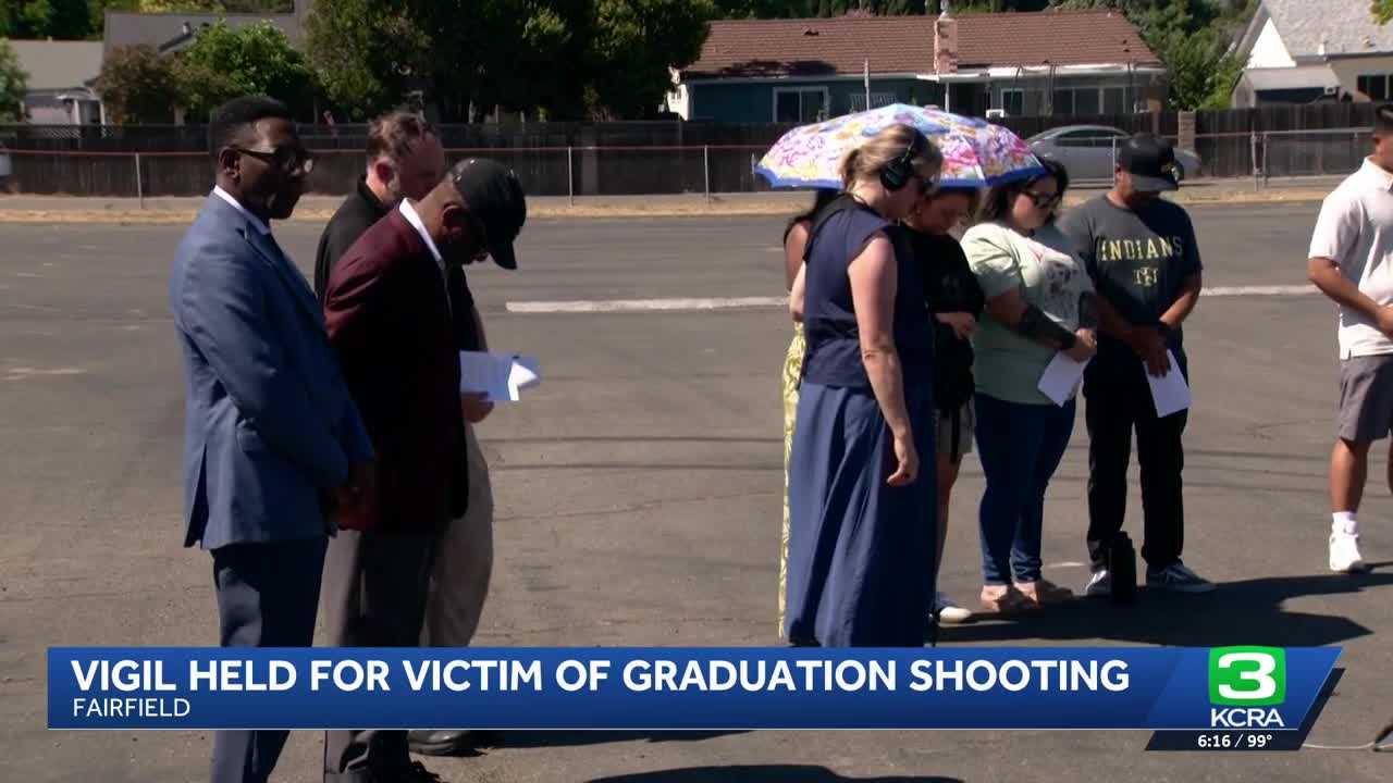 Community gathers 9 days after deadly Fairfield graduation shooting to ...