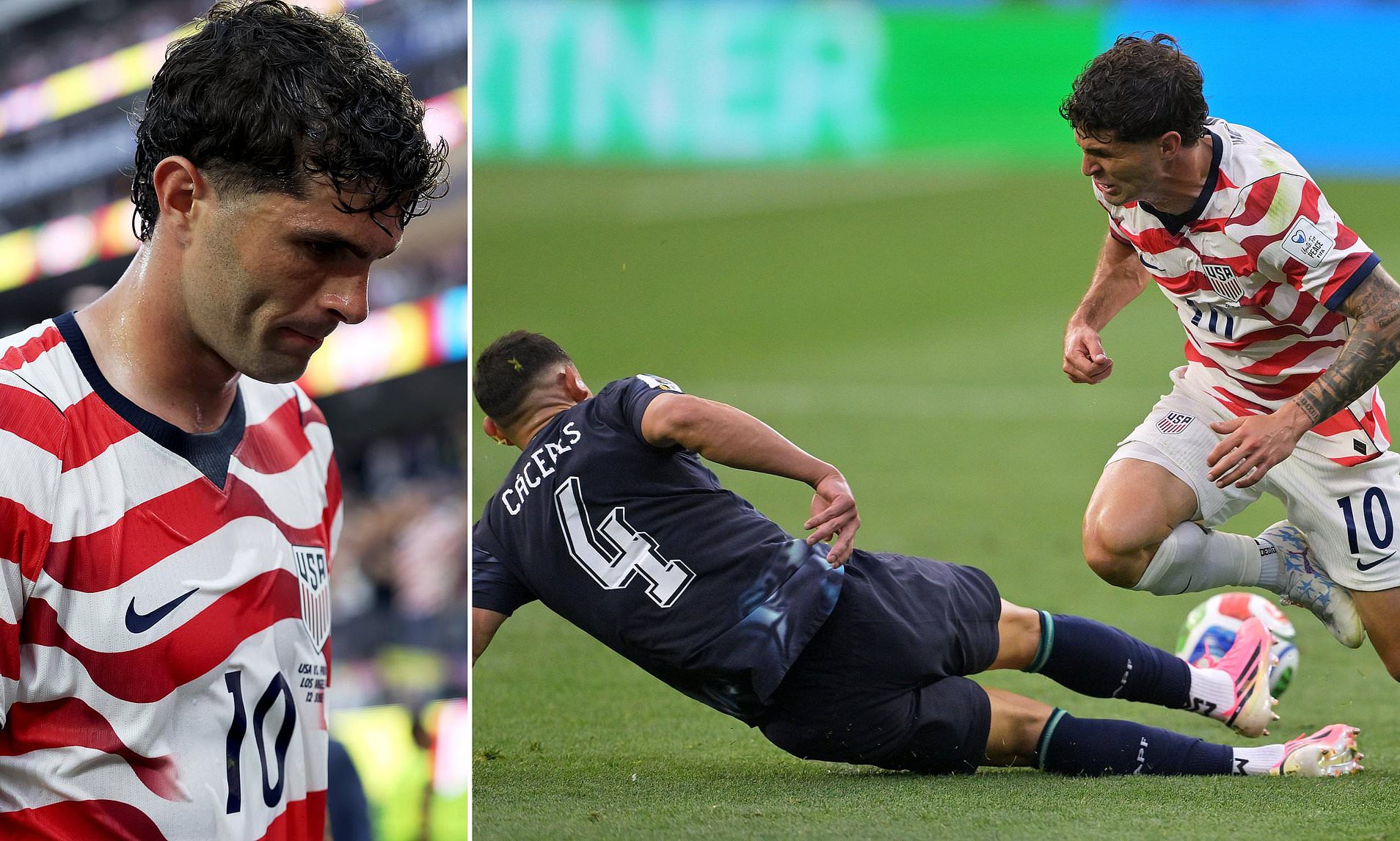 USMNT sweating over star man Christian Pulisic as he suffers worrying ...